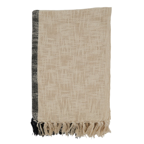 Saro Sevan 100% Cotton Throw | Wayfair